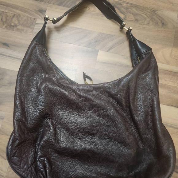 India Hicks | Bags | India Hicks Isabella Large Hobo Bag Chocolate ...
